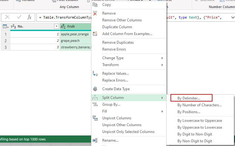 Excel How To Split Delimited Text To Rows