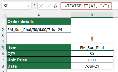 How to Split a Single cell or Row into Multiple Rows in Excel