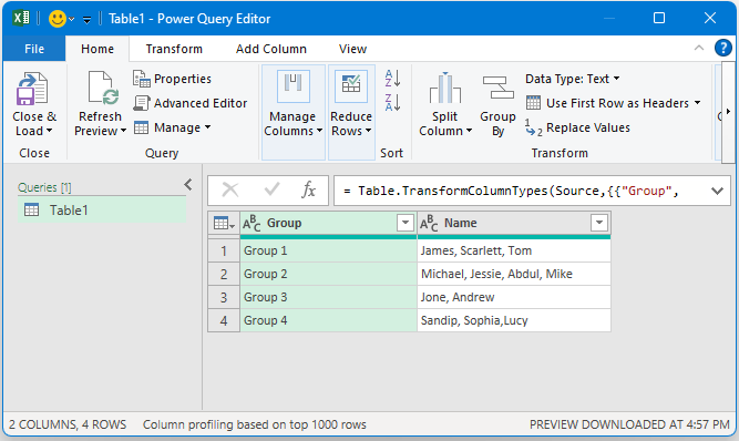 Split Text Strings by Delimiter into Multiple Rows - 3 Quick Tricks