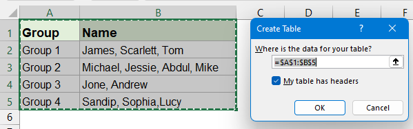 구분 기호로 텍스트 문자열을 여러 행으로 분할 3가지 빠른 트릭