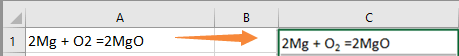 How to subscript all numbers in chemical formulas in Excel?