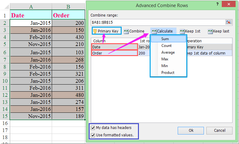 How To Sum Values Based On Month And Year In Excel 