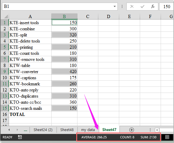 How To Quickly Sum Every Other Or Nth Row column In Excel 
