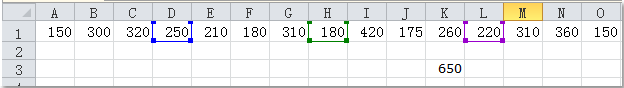 How To Quickly Sum Every Other Or Nth Rowcolumn In Excel 