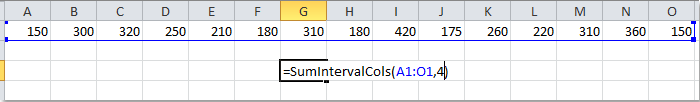How To Quickly Sum Every Other Or Nth Rowcolumn In Excel