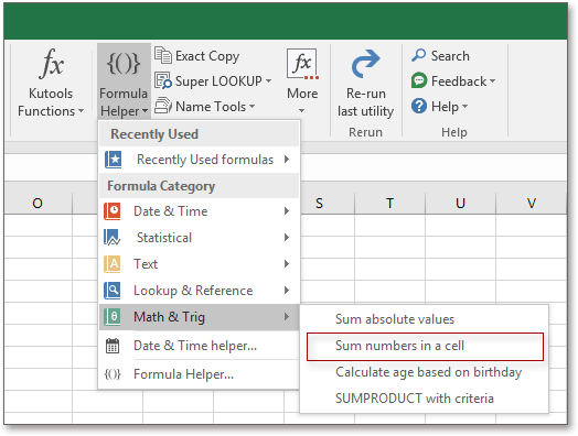 How To Sum First Digit Of Each Cell Only In Excel 