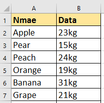 How to correctly sum numbers with units in a range in Excel?