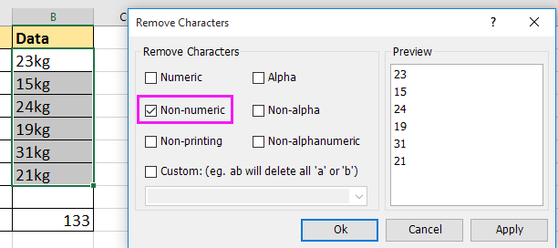 How To Correctly Sum Numbers With Units In A Range In Excel
