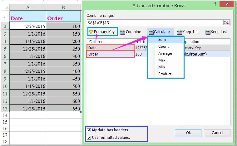 How To Sum Corresponding Values With Same Date In Excel 