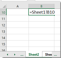 How to synchronously input or select cells across multiple sheets?
