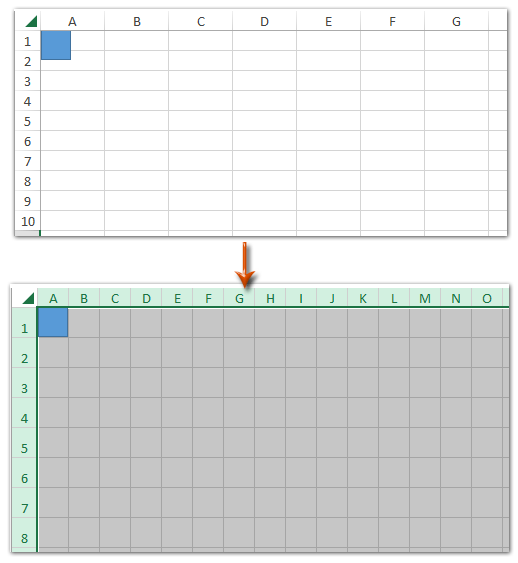 How To Create Grid Paper square Template In Excel 
