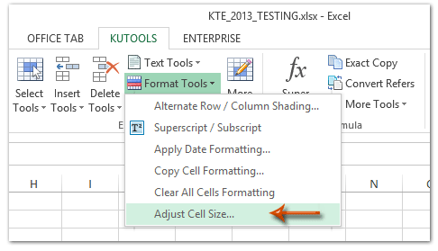 How to create grid paper/square template in Excel?
