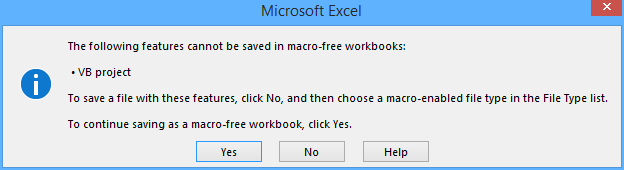 How To Create A Macro enabled Template In Excel 