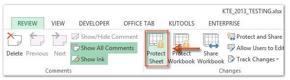 How To Protectlock An Excel Template Being Overwritten With Password