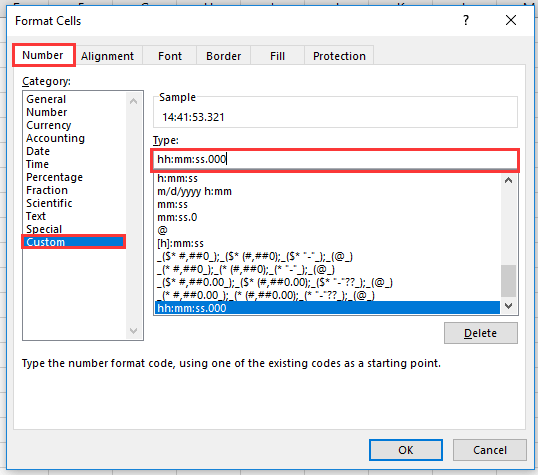 How To Calculate Time Difference With Milliseconds In Excel 