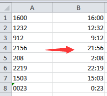 How to convert time string to time in Excel?