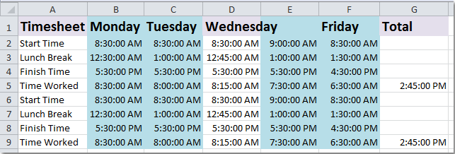 How to toggle between hidden and visible columns in Excel?