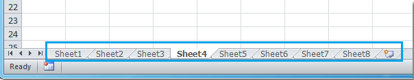 How to toggle between hidden and visible sheets in Excel?