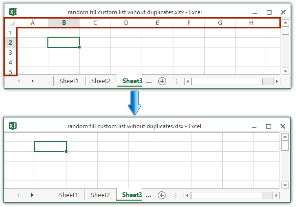How To Display Or Hide Row Column Headers In Excel 