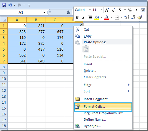 How To Display Or Hide Zero Values In Cells In Microsoft Excel 