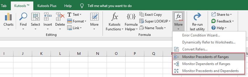 How To Trace Precedents Or Dependents For A Range Of Multiple Cells In Excel