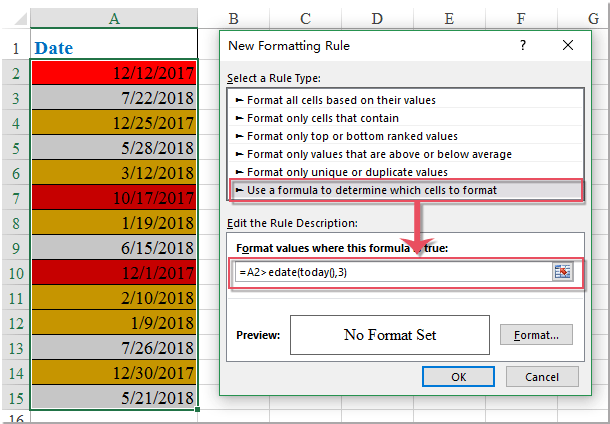 How To Conditional Formatting Red Amber Green Based On Date In Excel 