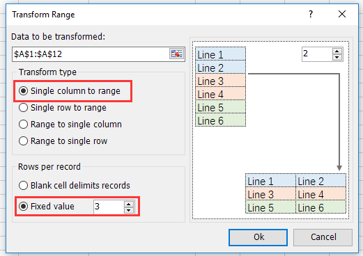 How To Quickly Transpose Address List From Rows To Columns In Excel