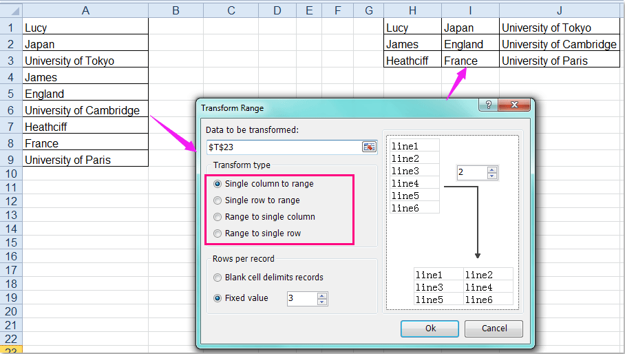How To Split A Long List Into Equal Groups In Excel 