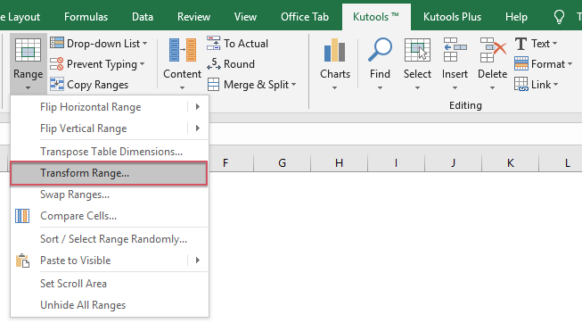 How to transpose every 5 or n rows from one column to multiple columns?