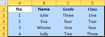 How to convert a crosstab table (2-dimensional table) to list in Excel?