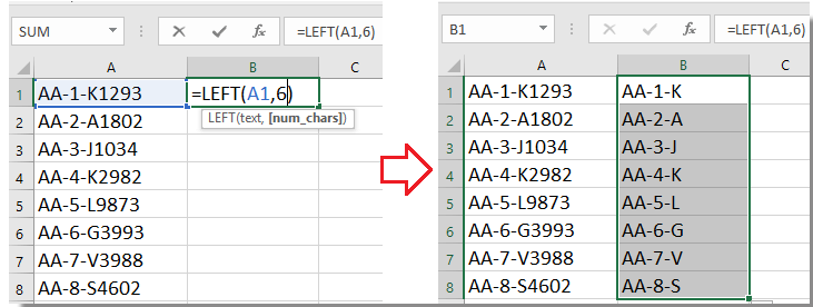 How To Truncate Number text String In Excel 