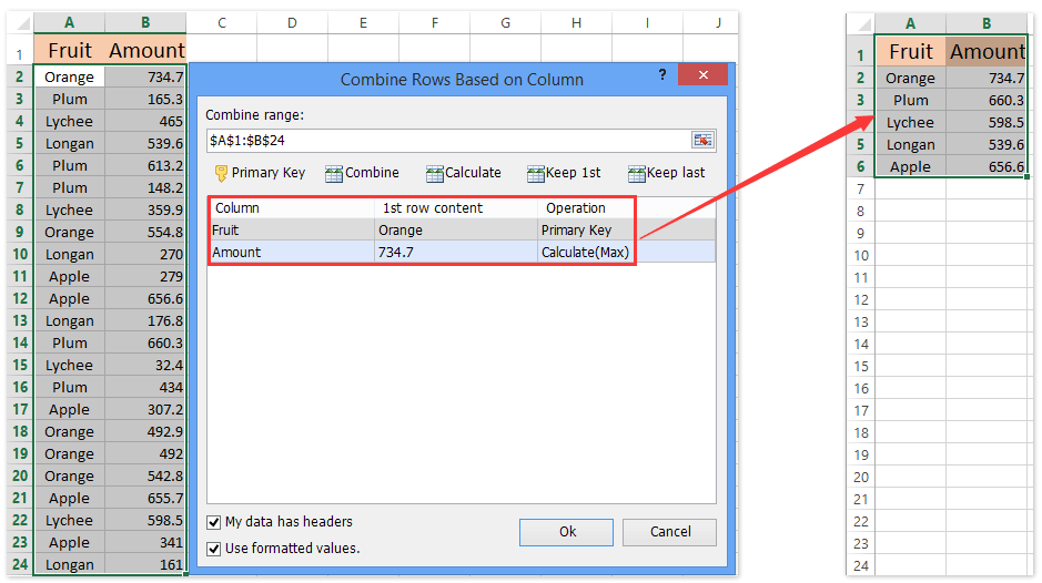 How To Remove Duplicate Rows And Keep Highest Values Only In Excel 