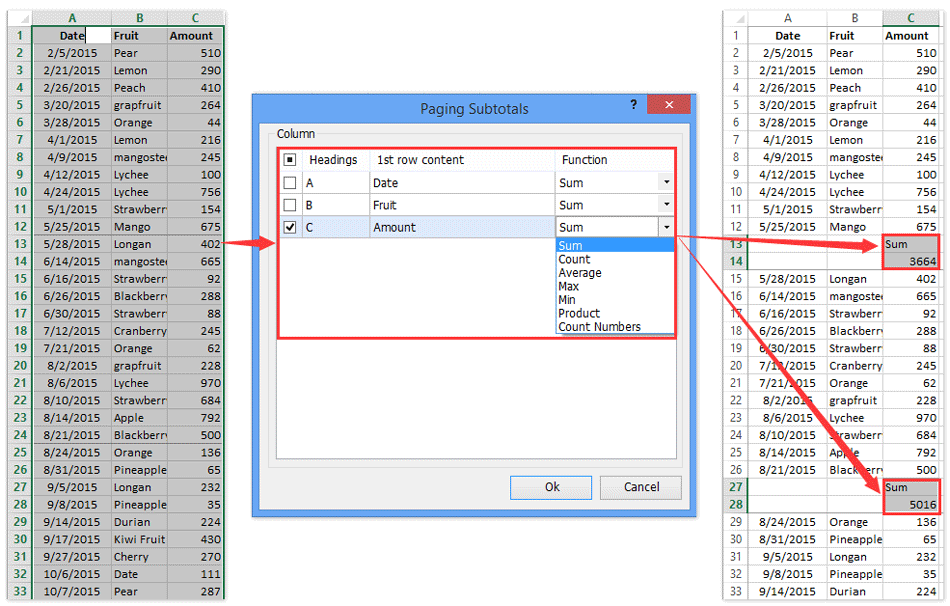 How To AutoSum Multiple Rows columns worksheets In Excel 