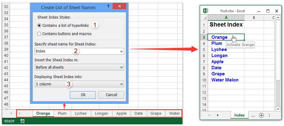 How To Create Hyperlink In A Cell To Another Sheet In The Same Workbook