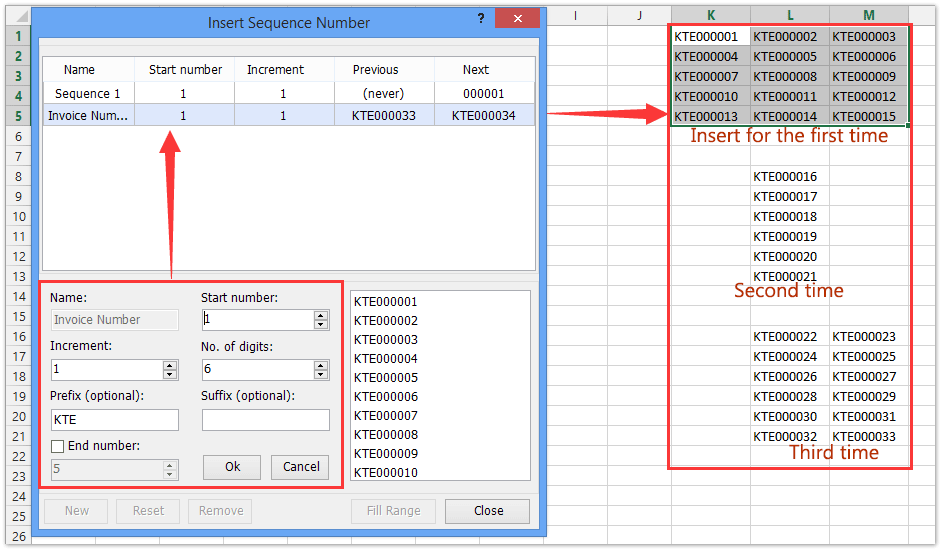Excel Invoice Template With Automatic Invoice Numbering Ibrizz