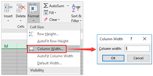 How to turn a sheet into graph paper in Excel?