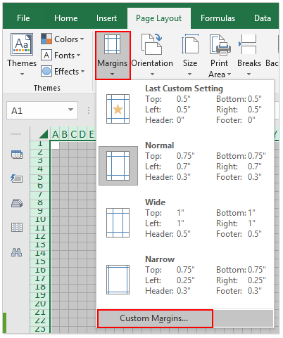 How to turn a sheet into graph paper in Excel?