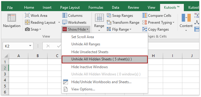 Hide And Unhide Multiple Excel Worksheets With Ease Davidringstromcom How To Hide And Unhide A 