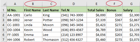 Quickly Unhide Columns In Excel A Step By Step Guide