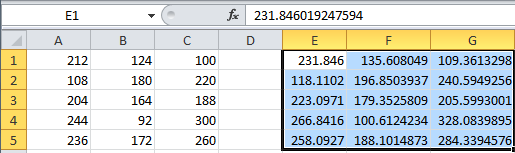 How to convert various unit measurements in cells in Excel?