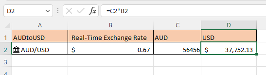 How to auto update exchange rate in Excel?