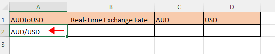 How to auto update exchange rate in Excel?