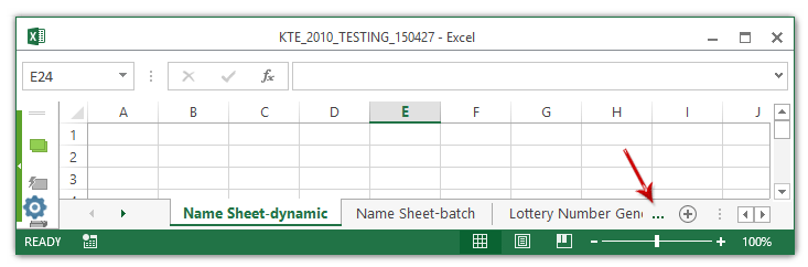 How To Show Sheet Tabs Vertically In Excel 