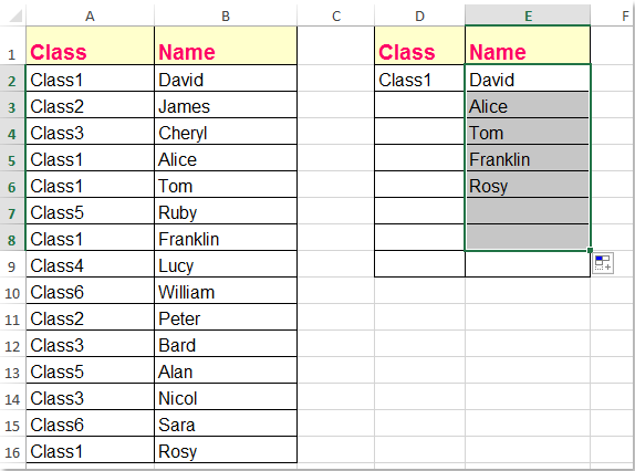 How To Vlookup And Concatenate Multiple Corresponding Values In Excel 