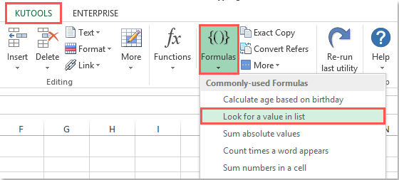 How to vlookup matching value from bottom to top in Excel?