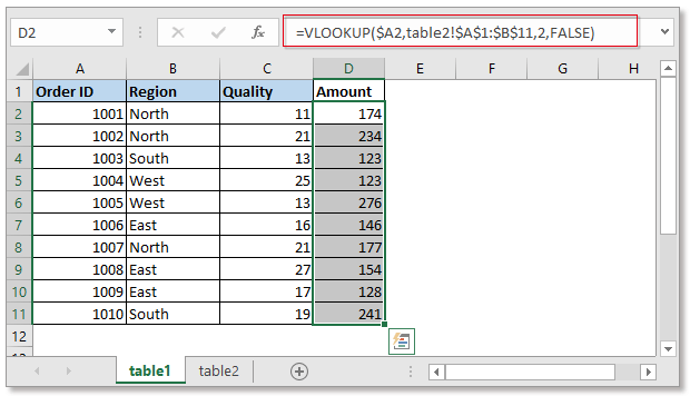 How To Merge Two Sheets By Using VLOOKUP In Excel 