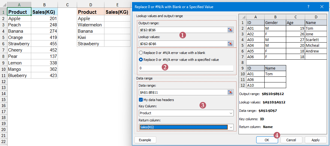 How To Vlookup And Return Zero Instead Of Na In Excel 0495