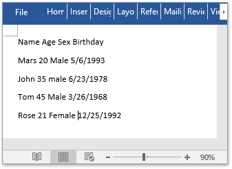 Two Easy Ways to convert or import Word document contents to Excel ...