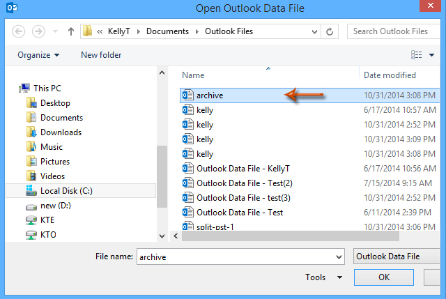 How To Access Archived Emails In Outlook 