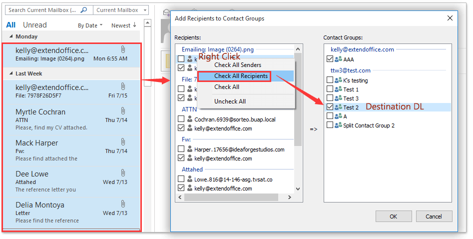 How To Send An Email To A Contact Group distribution List In Outlook 